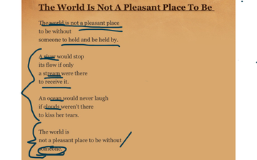 Analysis Of The World Is Not A Pleasant Place To Be | Educreations