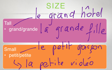 BAGS ADJECTIVES | Educreations