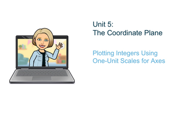 10/28 Plotting Integers Using One-Unit Scales | Educreations