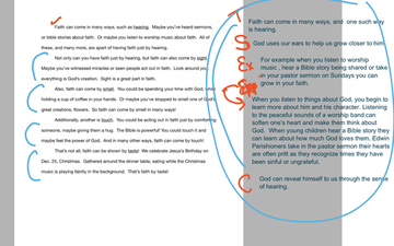 Avarie Senses Paragraph | Educreations