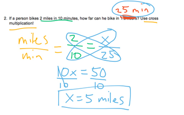 Cross Multiply To Solve Word Problem | Educreations