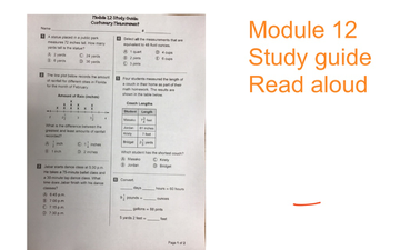 Module 12 STUDY GUIDE READ ALOUD | Educreations