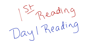 Day 1 Reading First Passage | Educreations