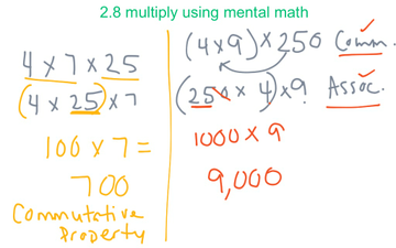 2.8 Multiply Using Mental Math | Educreations