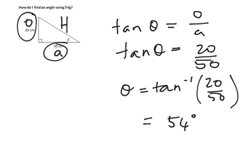 Trig Finding an Angle | Educreations