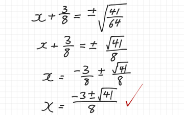 Solving A Non-Monic Quadratic Equation By Completing The Square ...