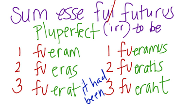 Pluperfect Active Review | Educreations