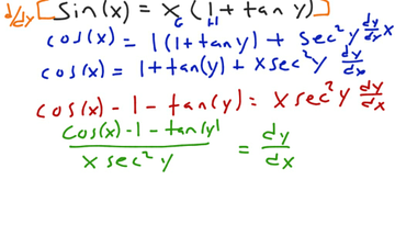Sec 2-5 Implicit Differentiation Of More Complex Equation | Educreations
