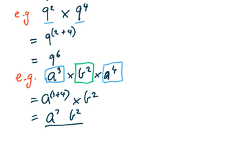 Multiplying Using Indices | Educreations