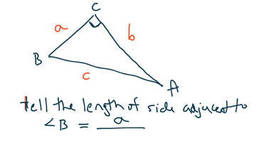 Math120C Labeling Sides Of A Right Triangle | Educreations