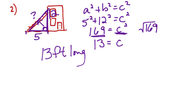 Pythagorean Theorem - Finding Side C | Educreations