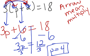 Distributing With Equations | Educreations