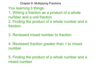 Go Math Chapter 8: 8.1-8.4 | Educreations