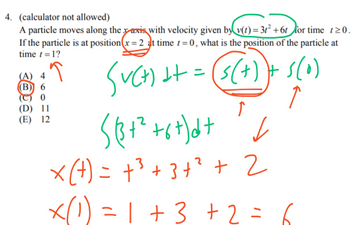 Motion And Integrals 1 | Educreations