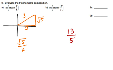 Math Analysis Chapter 4 Review #9 | Educreations