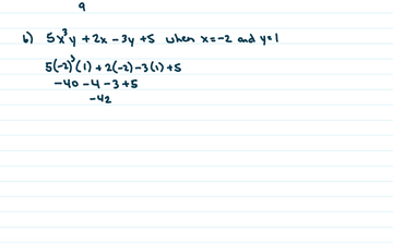 Algebra 1 9-1 Classifying And Evaluating Polynomials | Educreations
