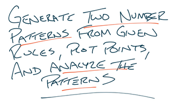 G5M6L9 Generate Two Number Patterns From Given Rules, Plot The Points ...