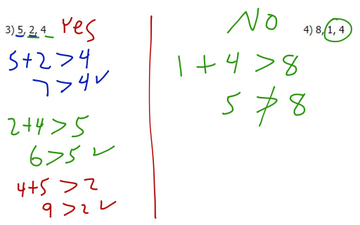 Notes Triangle Inequality Theorem (7th Grade) | Educreations