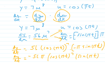 Derivative Of A Complex Trig Function | Educreations