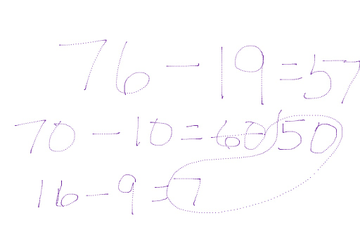 Split Strategy for Subtraction | Educreations