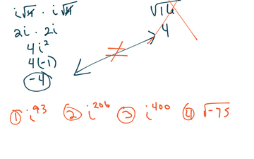 Intro To Imaginary Numbers | Educreations