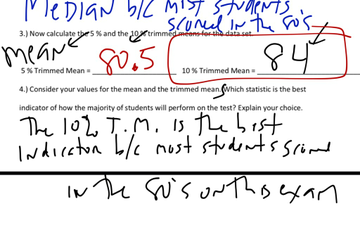 Trimmed Mean Worksheet 2 | Educreations