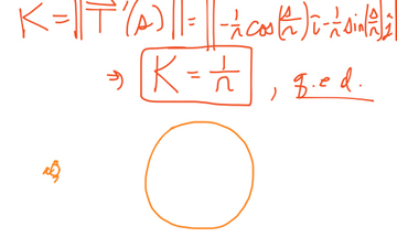Example: Calculating The Curvature Of A Circle Using The Arc Length ...